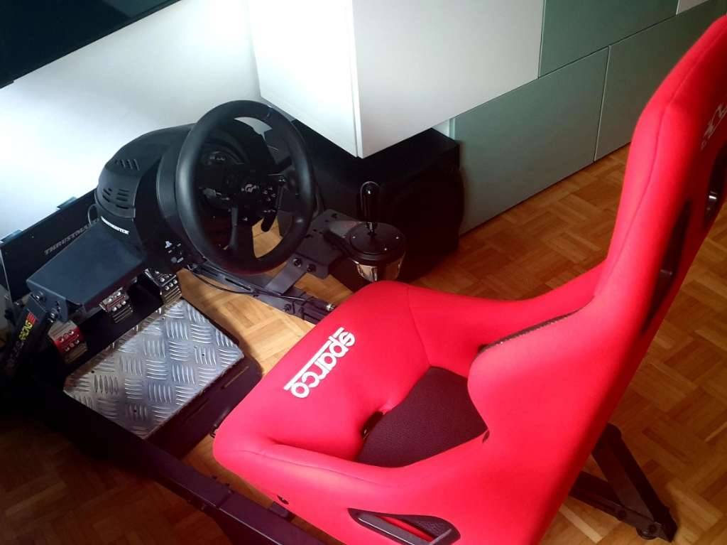 Racing Rig Rennsimulator Thrustmaster PS3 / PS4 / PS5 / PC kompatibel ...