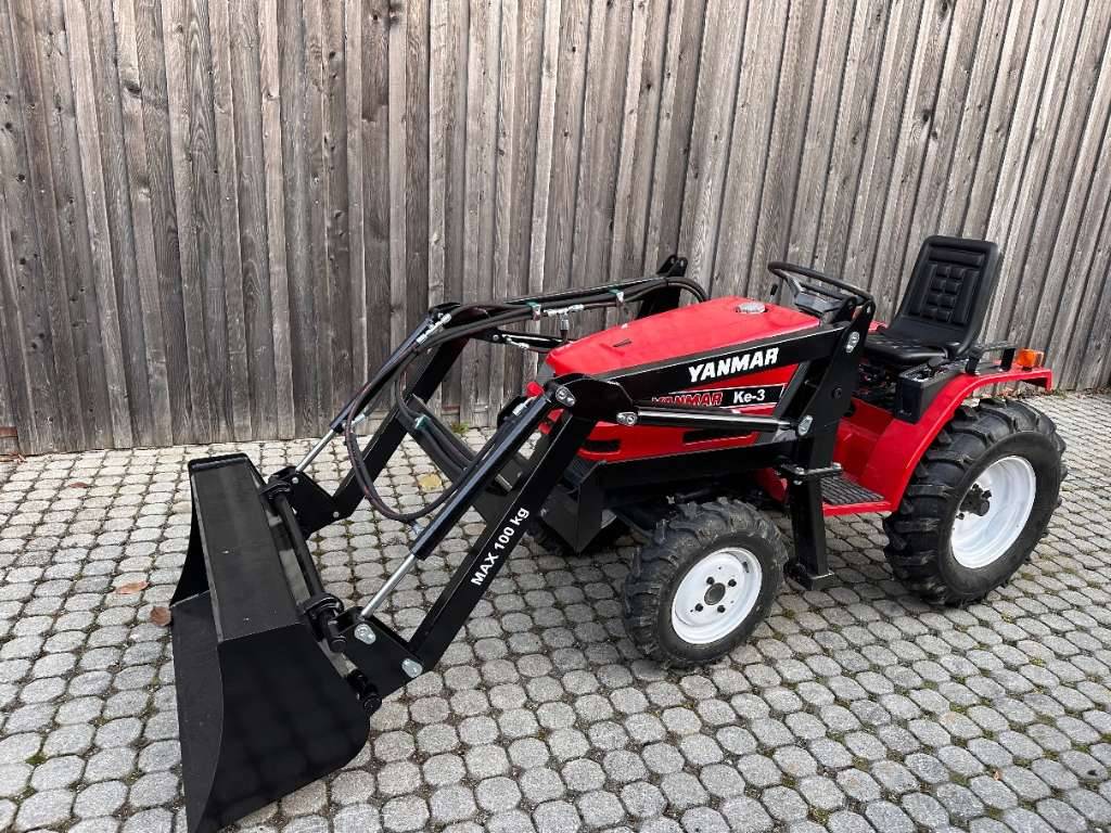 Yanmar Ke3 Kleintraktor Diesel Allrad mit neuem Frontlader wie Kubota ...
