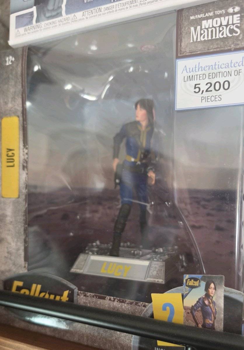 Lucy limitiert ungeöffnet Fallout Figur Merch 5200 Stk. Sammler, € 25 ...