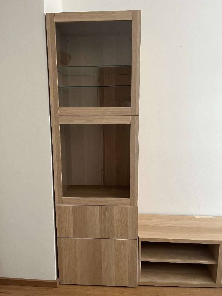 BESTÅ Vitrine, BESTÅ TV-Bank, € 80,- (1020 Wien) - willhaben