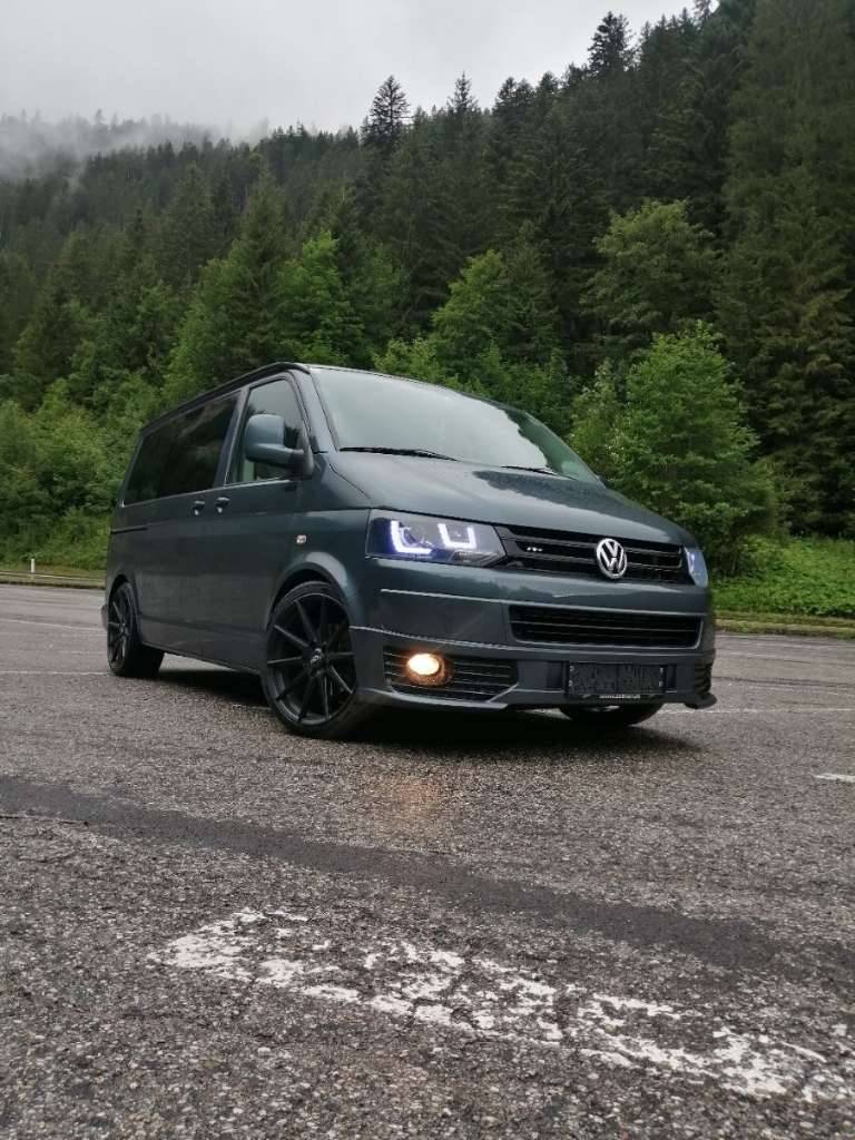 VW T5 2.5 tdi Multivan 7 sitzer Allrad Kleinbus, 2007, 295.000 km, € 16 ...