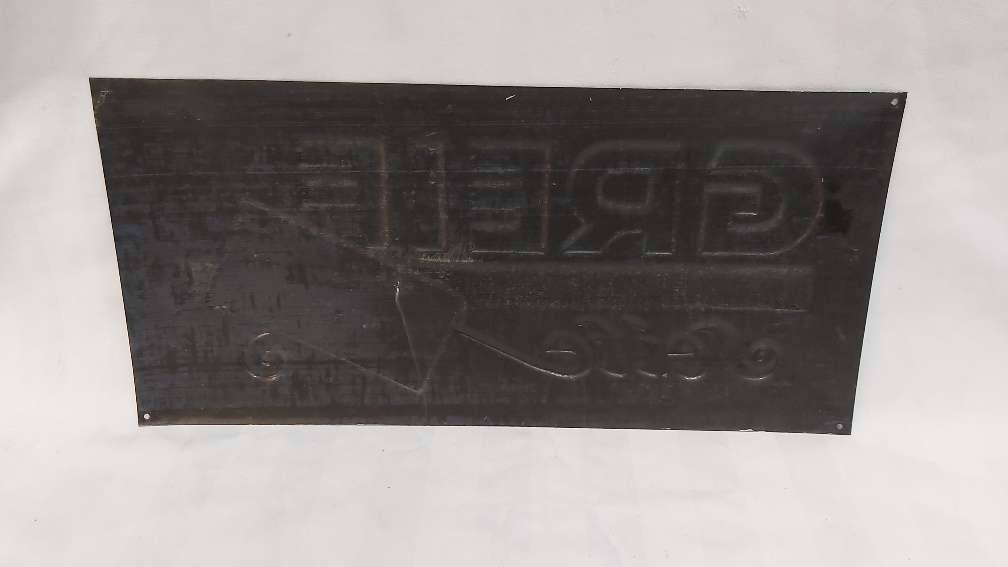 Reklameschild Blechschild Greif Seife (kein Emailschild), € 75,- (4184 ...