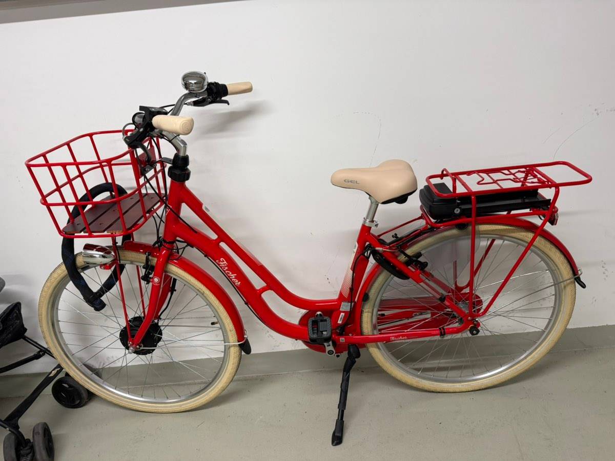FISCHER E-Bike CITA ER 1804 - Neu & unbenutzt, Rot, 28 Zoll, € 1.200 ...