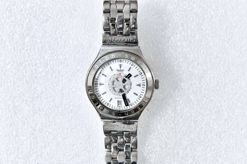 kurz nur € 105, -! SWATCH Irony Automatic Uhr, 1996 Gehäuse stainless ...