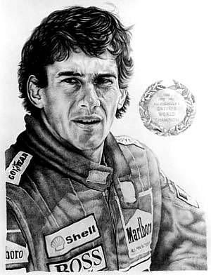 25-30 J. alte Ayrton SENNA F1 Kunstwerke, McLaren / JPS Lotus, € 29 ...