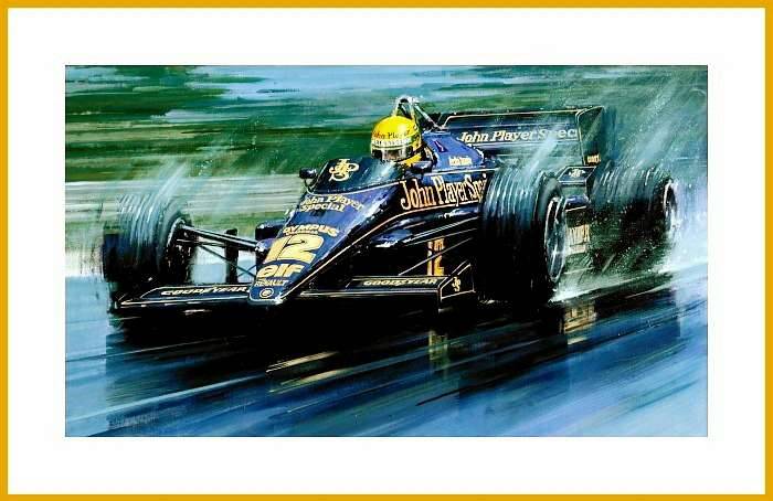 25-30 J. alte Ayrton SENNA F1 Kunstwerke, McLaren / JPS Lotus, € 29 ...