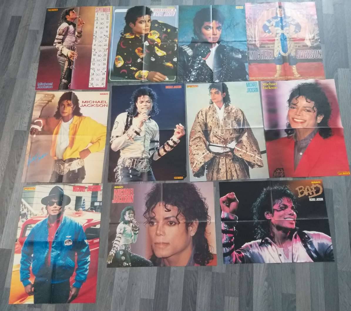 Michael Jackson Poster 1980er Jahre A2, 11 Stk, € 19,- (5020 Salzburg ...