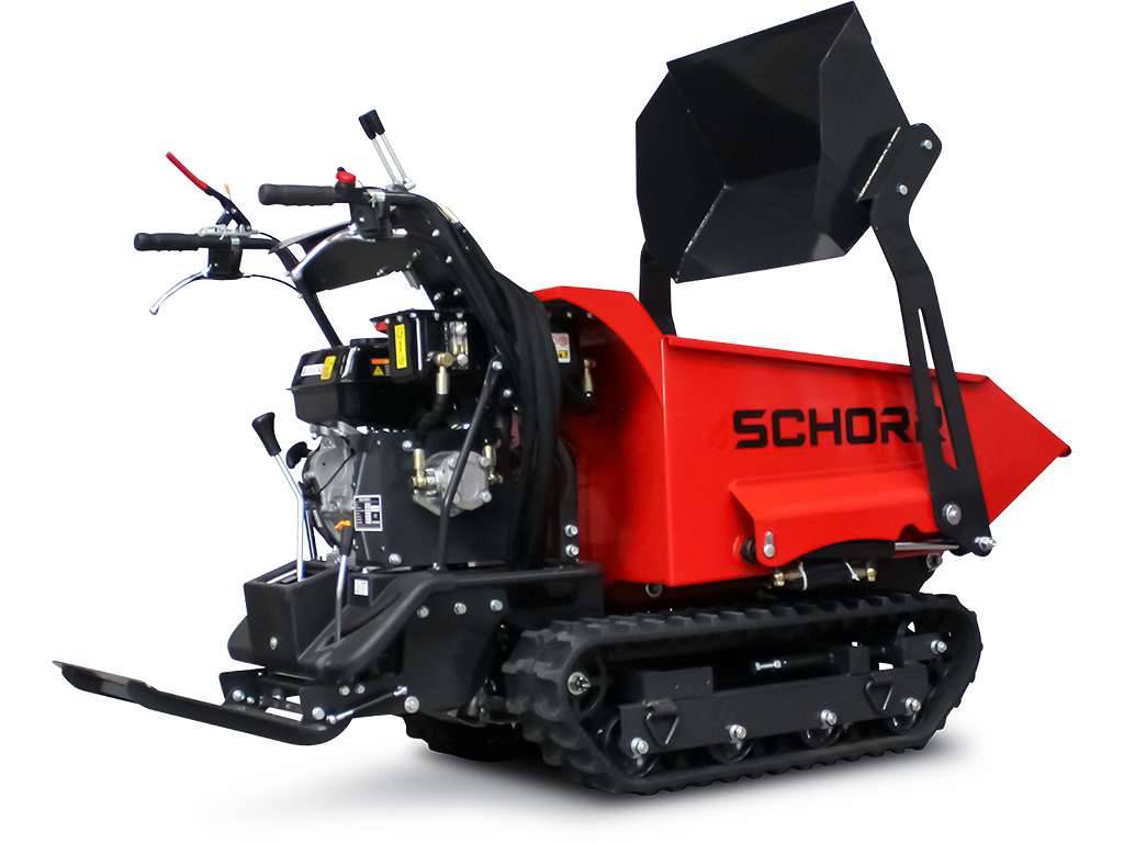 SCHORR Minidumper RR500DHKAS PRO [Selbstlader] 500kg Raupendumper Mulde ...