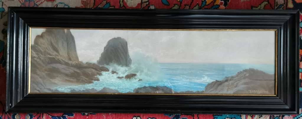 Rudolf HAMMEL, Maler des 19. Jhdt.,1862-1937, Mischtechnik, Pastell ...