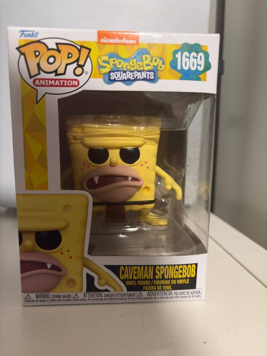 Funko Pop Caveman Spongebob 1669, € 10,- (1120 Wien) - willhaben
