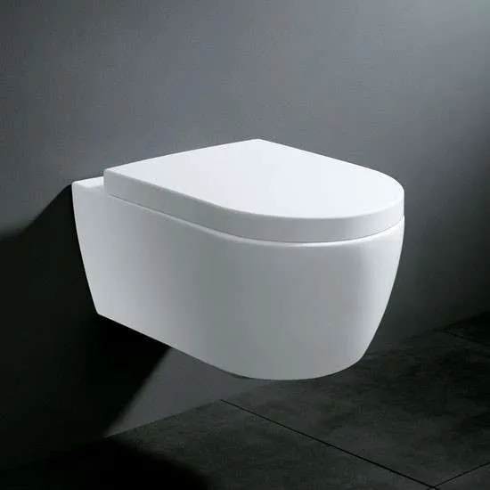 Soho H 228 Nge Wand Wc Ohne Untersp 252 Lrand Toilette Brillant Weiss Mit Wc