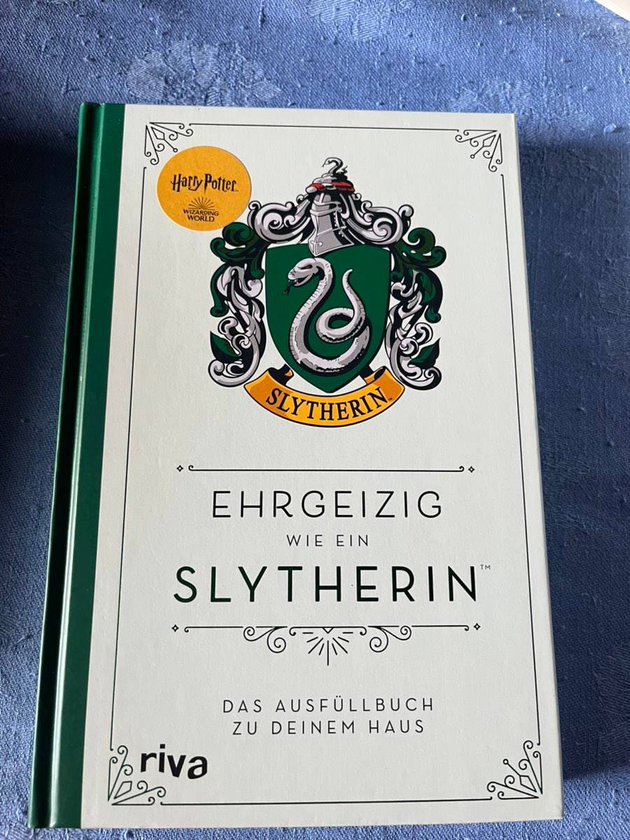 Harry Potter Ausfüllbuch "Ehrgeizig wie ein Slytherine" NEU, € 8 ...