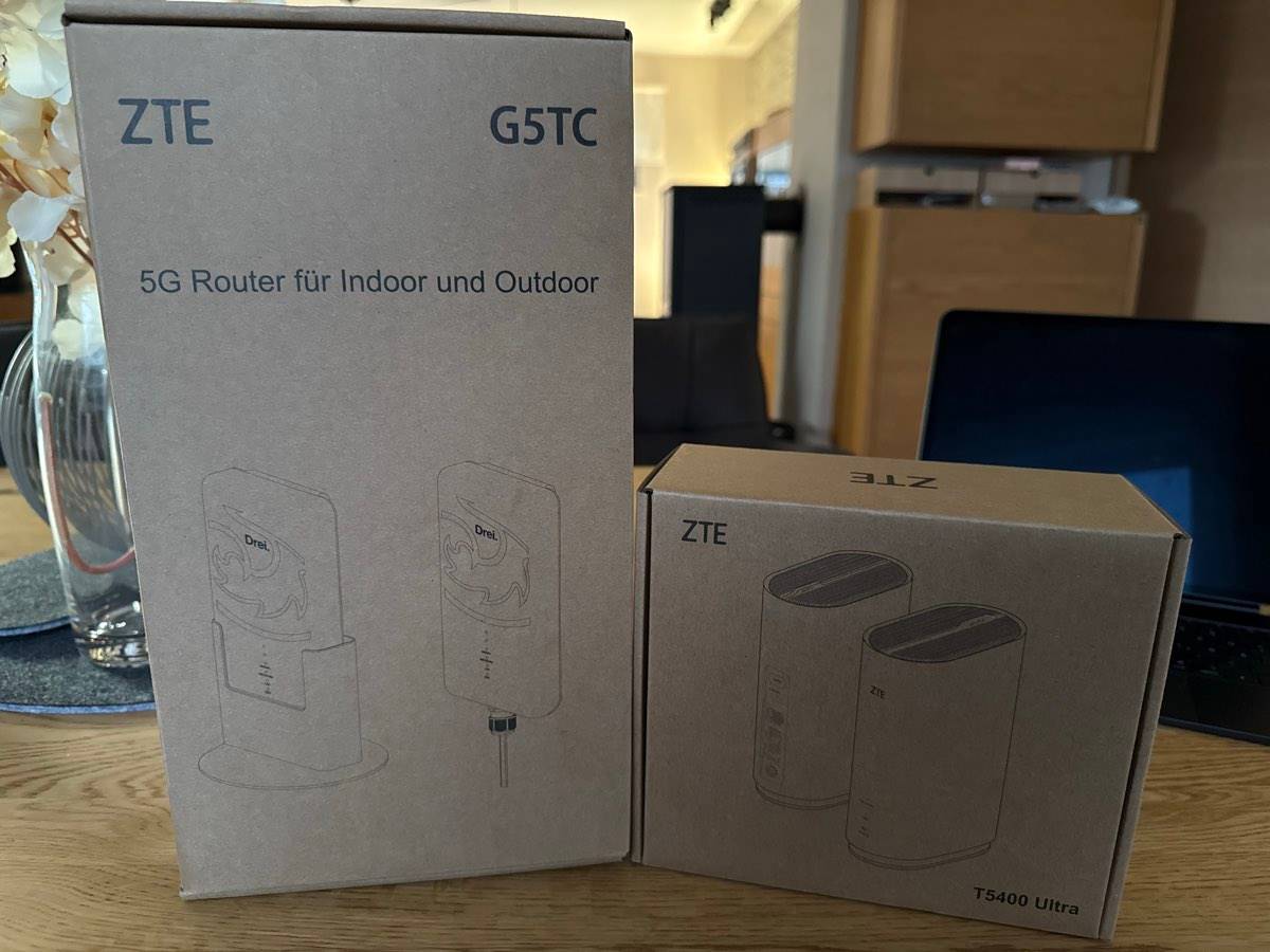 NEU! ZTE G5TC 5G Router Indoor/ Outdoor Router mit MESH ZTE T5400 Ultra ...