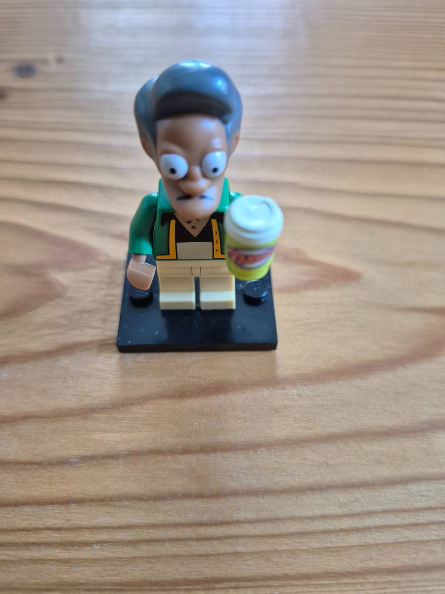Lego Simpsons Minifiguren, Serie 1, APU Nahasapeemapetilon inkl ...