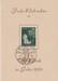 Österreich Briefmarken 1953: Christkindl-Faltkarte der Firma Sieger, v ...