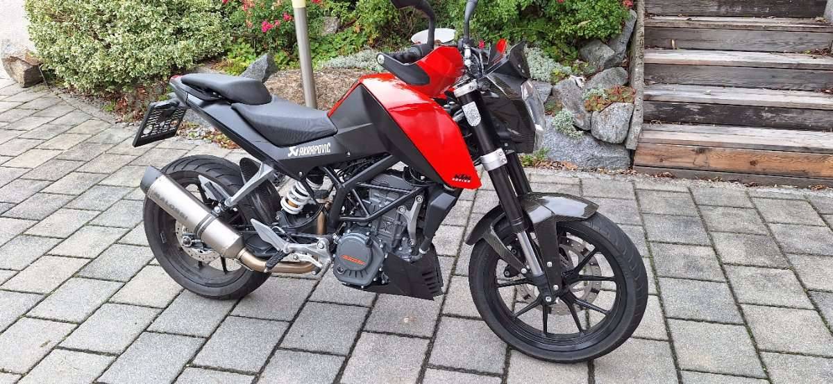 KTM Duke MALOSSI Exhaust, mit Service und Pickerl. Naked Bike - willhaben