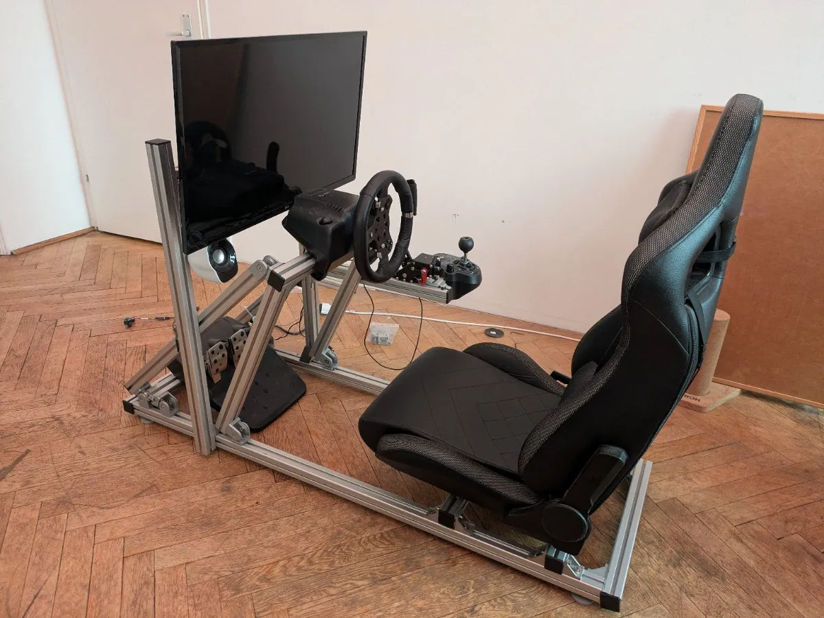 Wunderschone Sim Rig Sitz Bild