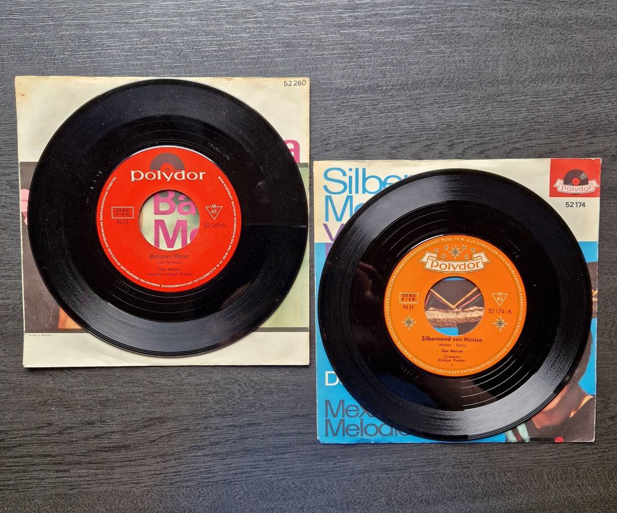 7" Singles DUO MARINA (Monika Grimm, Renè Kollo) - Stückpreis EUR 10,00 ...