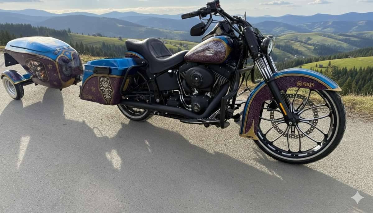 Harley-Davidson Softail CUSTOMBIKE / BASIS FXSTB Night -Train mit ...