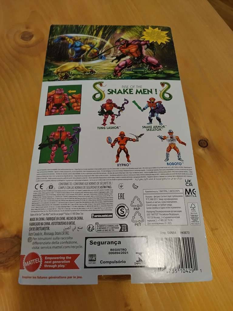 Masters of the Universe Origins Tung Lashor Snake Men, € 45,- (7000 ...