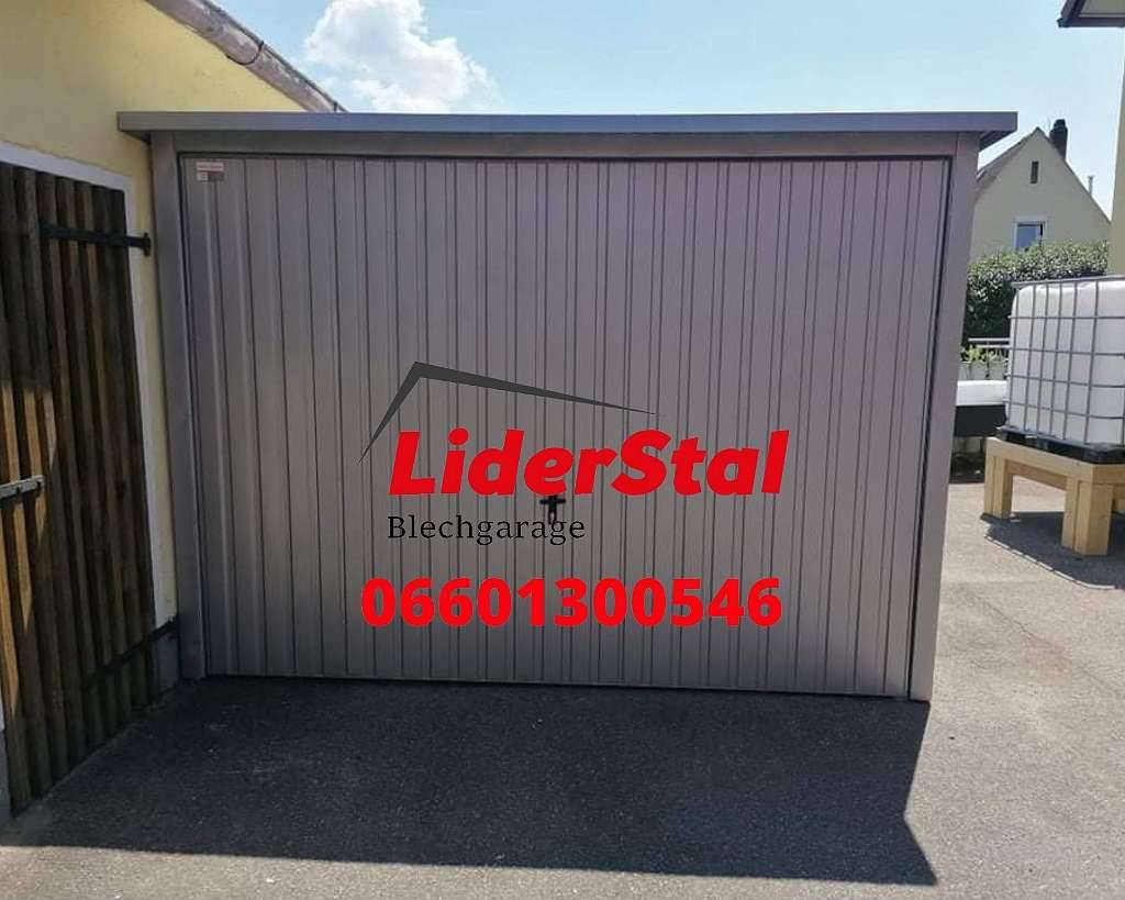 3x6m blechgarage, gartenschuppen, garage, gartenhaus, fertiggarage ...