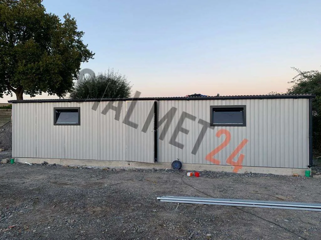 Blechgarage 7x4 Garage KFZ Lager Schuppe 4Kantprofil Schwingtor ...
