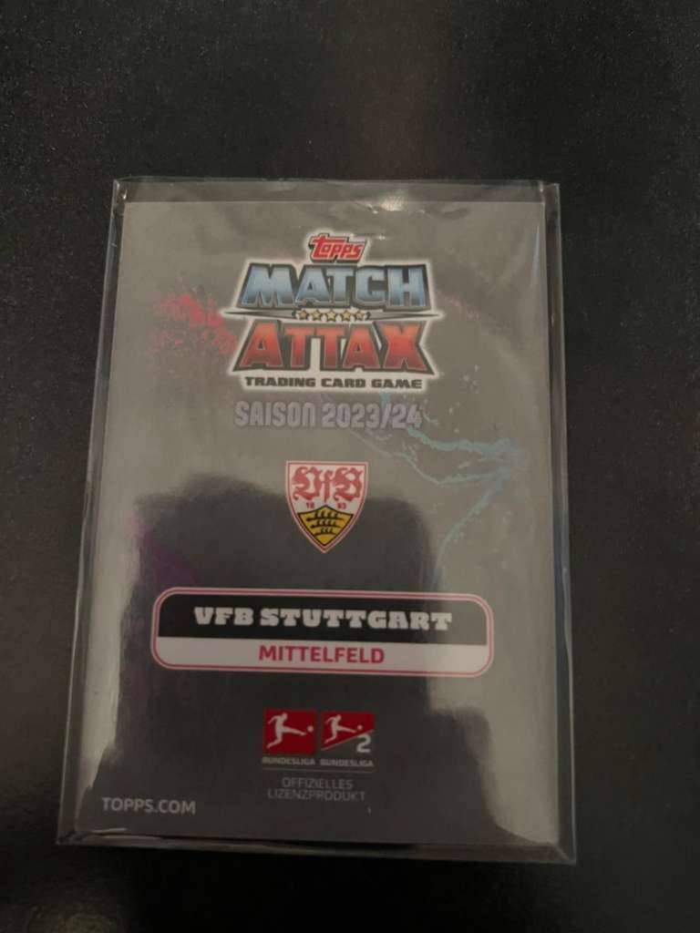 Topps Match Attax 2023/24 Memorabilia Genki Haraguchi VFB Stuttgart, € ...