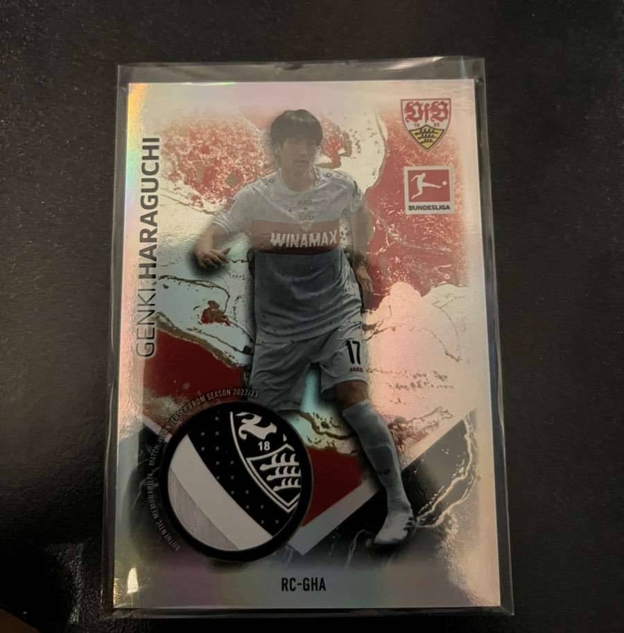 Topps Match Attax 2023/24 Memorabilia Genki Haraguchi VFB Stuttgart, € ...