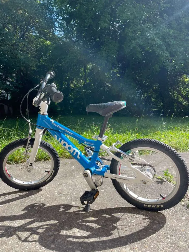 woom 2 Kinderfahrrad - Blau - 14 Zoll - Top zum Fahrradlernen, € 280 ...