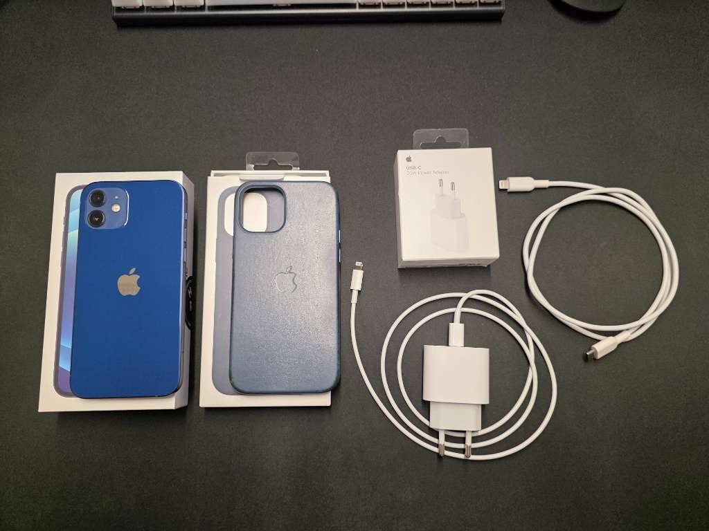 Apple iPhone 12 - 128 GB, 98 % Akku, inkl. Zubehör, Blau, Offen, € 269 ...
