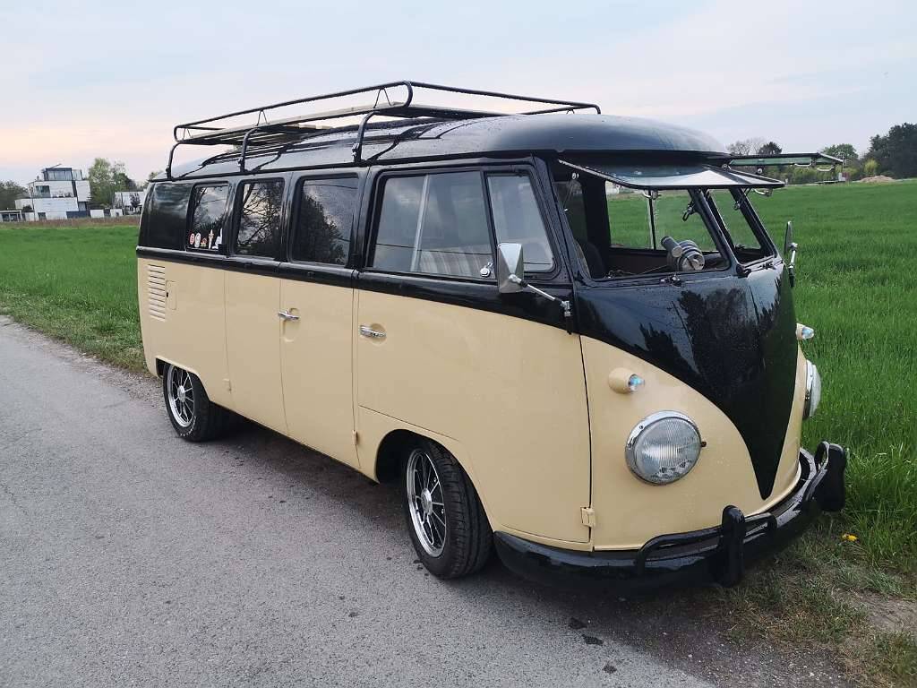 VW T1 Vw Typ 23 Kombi / Family Van, 1962, 500 km, € 43.000,- - willhaben