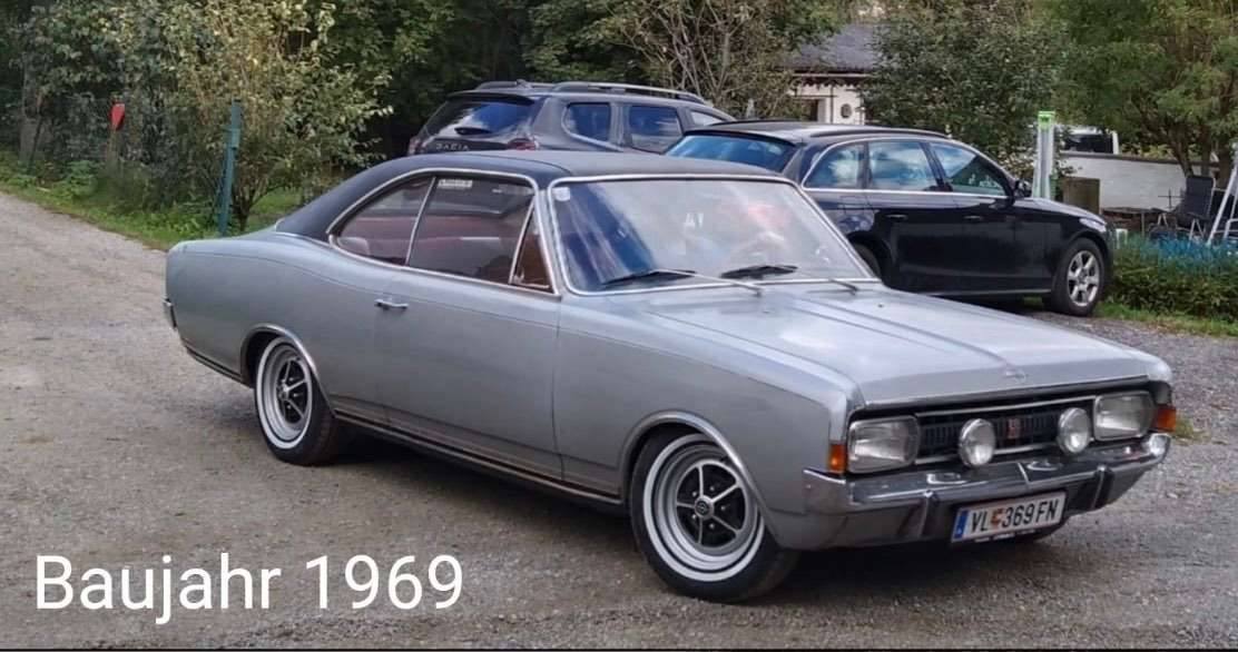 Stilvolle Opel Commodore A Coupe Bild