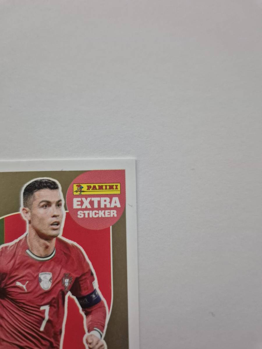Panini Extra Sticker Gold Cristiano Ronaldo FIFA World Cup 2026 ...