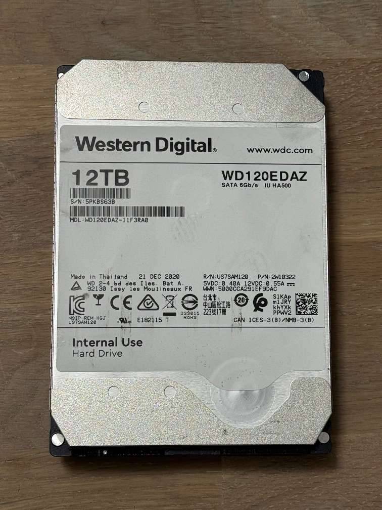Western Digital 12 TB HDD - WD140EDAZ, € 99,- (1010 Wien) - willhaben