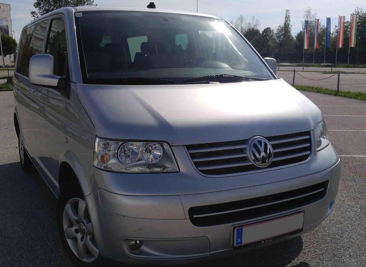 VW Multivan / Automatik / Standheizung / Camper Kleinbus, 2007, 358.000 ...