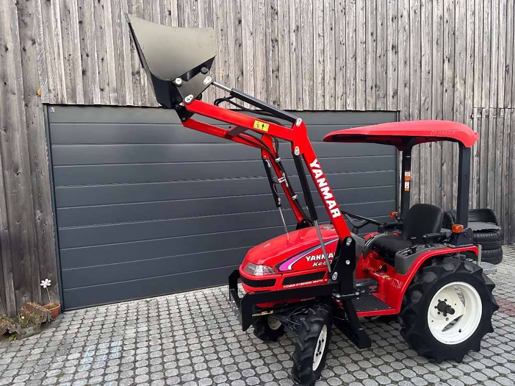 Yanmar Kleintraktor KE60 mit Servolenkung neuem Frontlader orig Dach ...