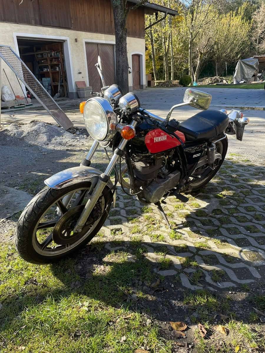 Yamaha SR 500 Cafe Racer - willhaben