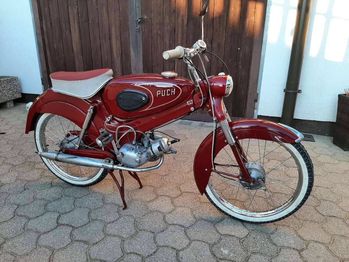 Puch VS50 S (Sport) - ORIGINAL - keine Replika - 10,5L Moped / Mofa ...
