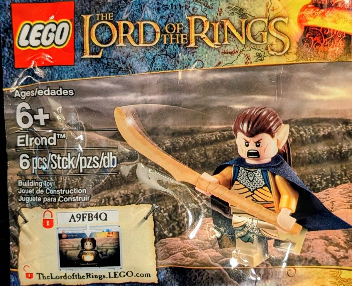 LEGO - Der Herr der Ringe - The Lord of the Rings "Elrond" - Minifigur ...