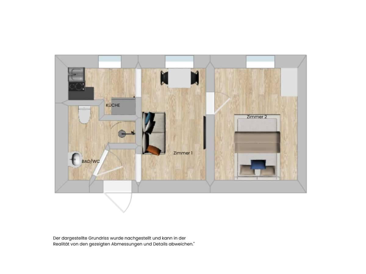 Charmante 2-Zimmer-Wohnung in Top-Lage - perfekt für Studierende und ...