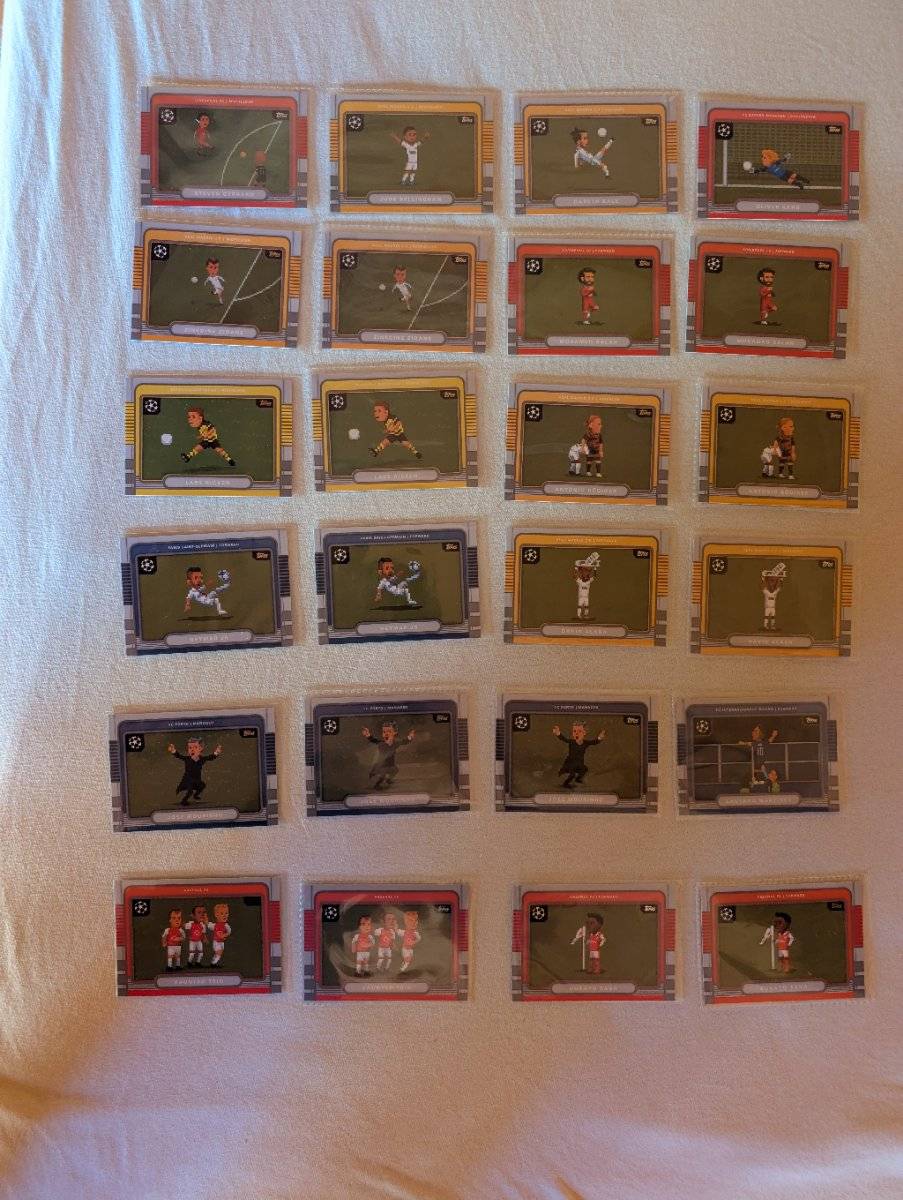 24 Topps UCC 8 Bit Baller Karten - auch einzeln zu verkaufen 2025/26, € ...