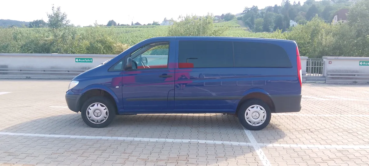 Mercedes-Benz Vito 111 CDI lang 4x4 Aut. Kleinbus, 2007, 230.000 km, € ...
