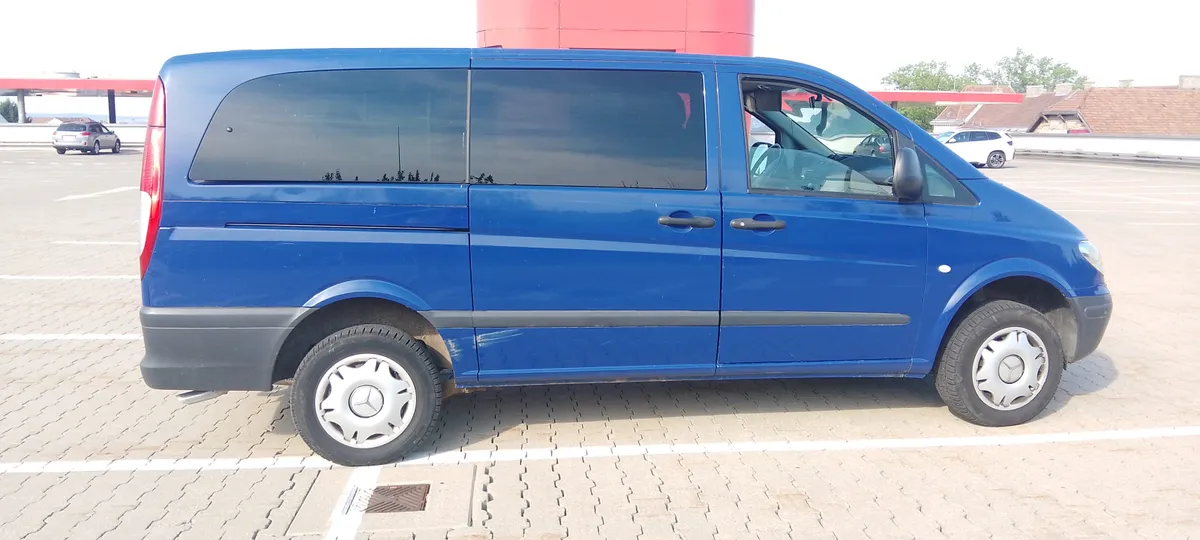 Mercedes-Benz Vito 111 CDI lang 4x4 Aut. Kleinbus, 2007, 230.000 km, € ...