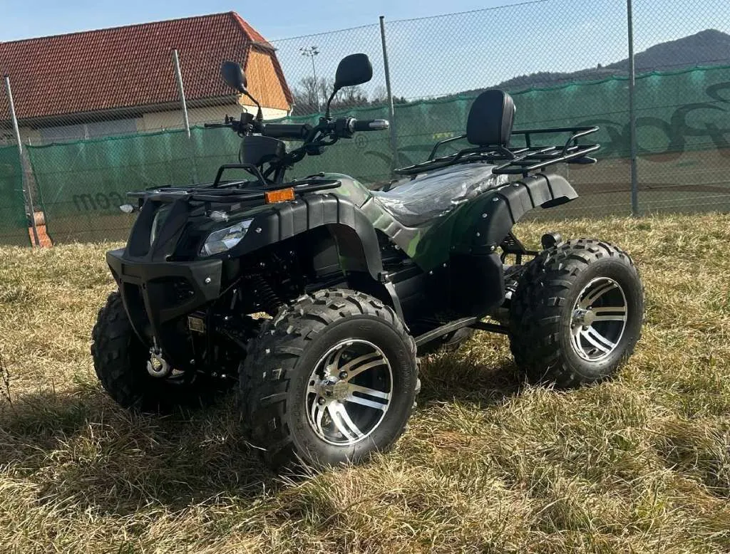 Neu Ampero Hummer HX 45 Elektro ATV Moped Quad mit Zulassung 45 Km/H ...