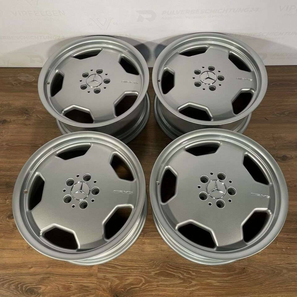 Originale 18 Zoll AMG Mercedes S-Klasse W140 Styling 2 Alufelgen silber ...
