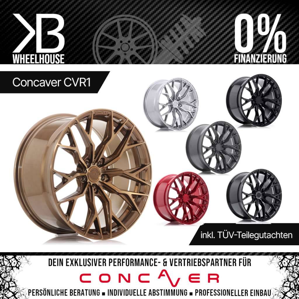 Concaver CVR1 21 Zoll Felgensatz / Tüv Teilegutachten / Porsche Taycan ...