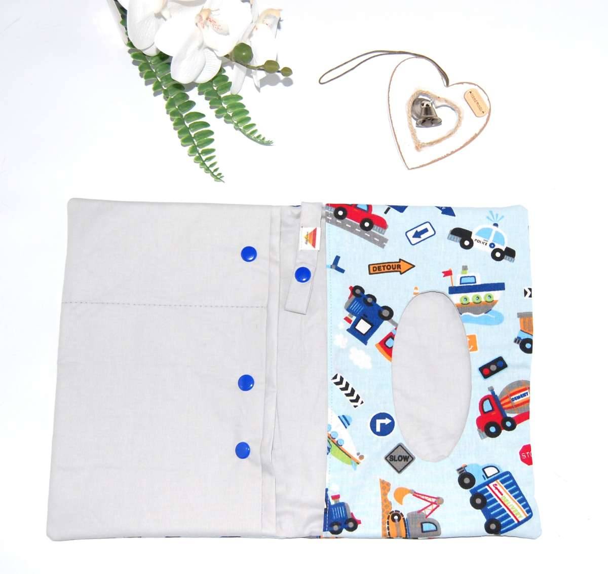 NEU Windeltasche Handmade Baby Geburt Taufe Autos blau bunt, € 15 ...