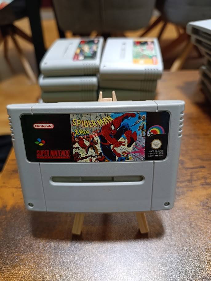 Nintendo SNES: Spider-Man / X-Men: Arcade's Revenge | Marvel-Kult (Top ...