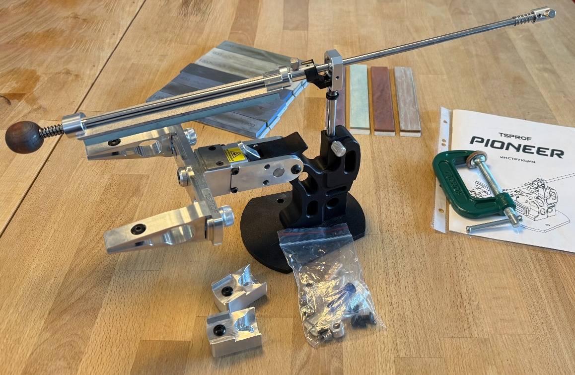 TSProf Pioneer Schleifsystem inkl. Boride CS-HD und T2 Schleifstein ...
