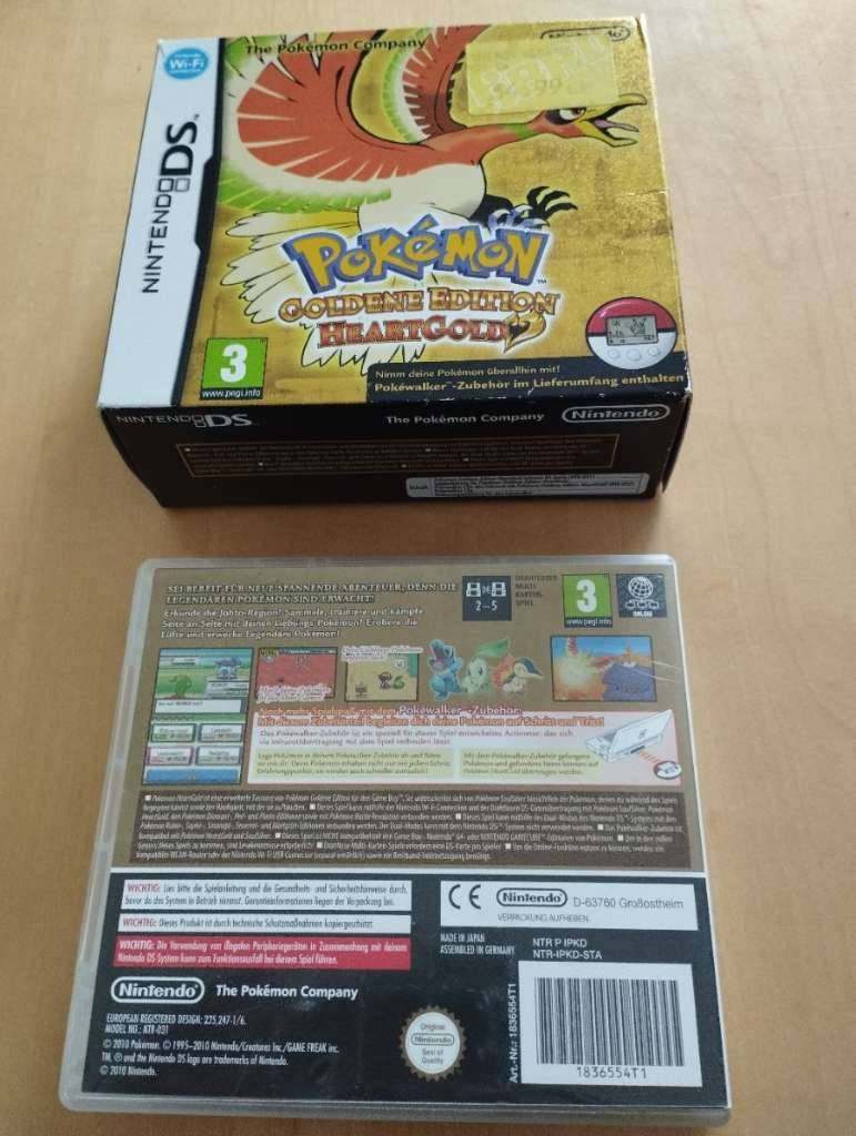 Pokemon Goldene Edition Heart Gold mit OVP, € 180,- (4263 Elmberg ...